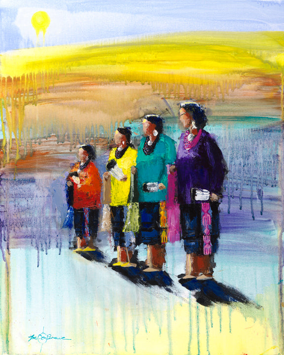 Original Painting; June Grace – Joe Don Brave Art